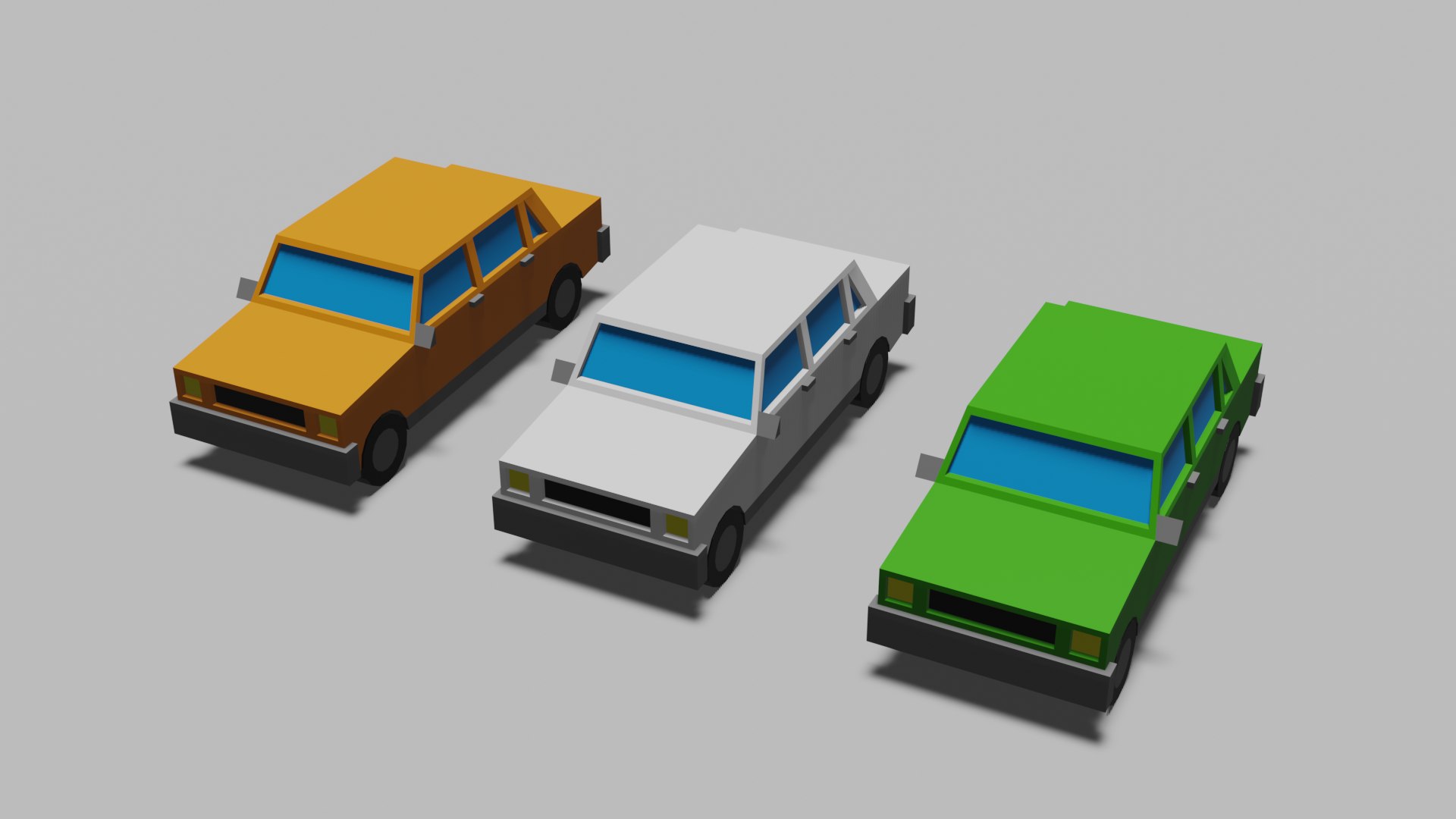 3D car vehicle pack model - TurboSquid 1689047