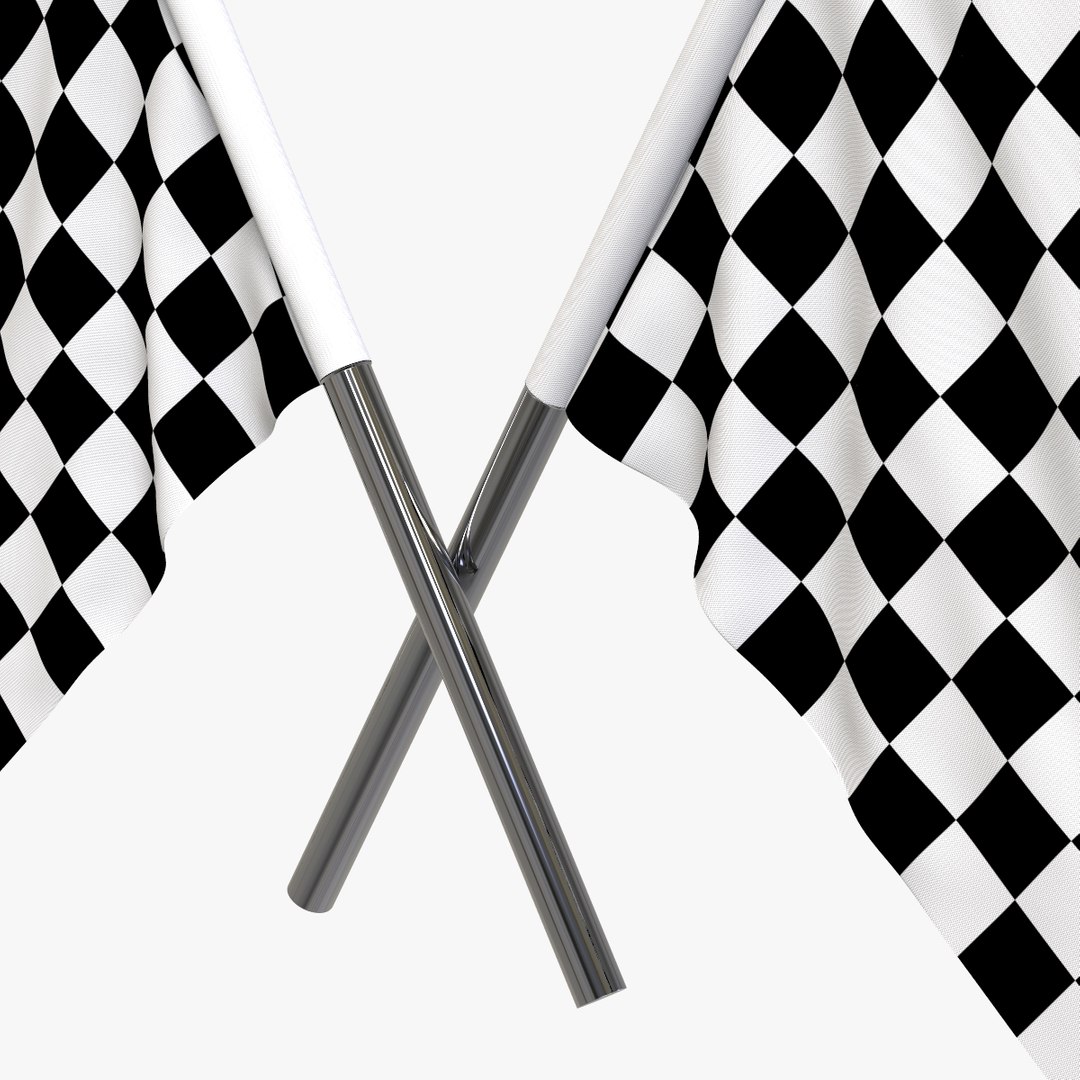 Racing Flags Model - TurboSquid 1281197