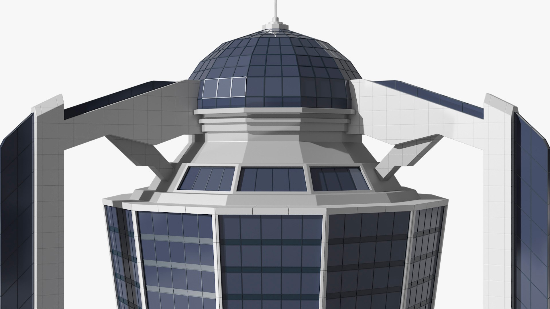 Futuristic Skyscrapers Collection 3 Model - TurboSquid 2346601