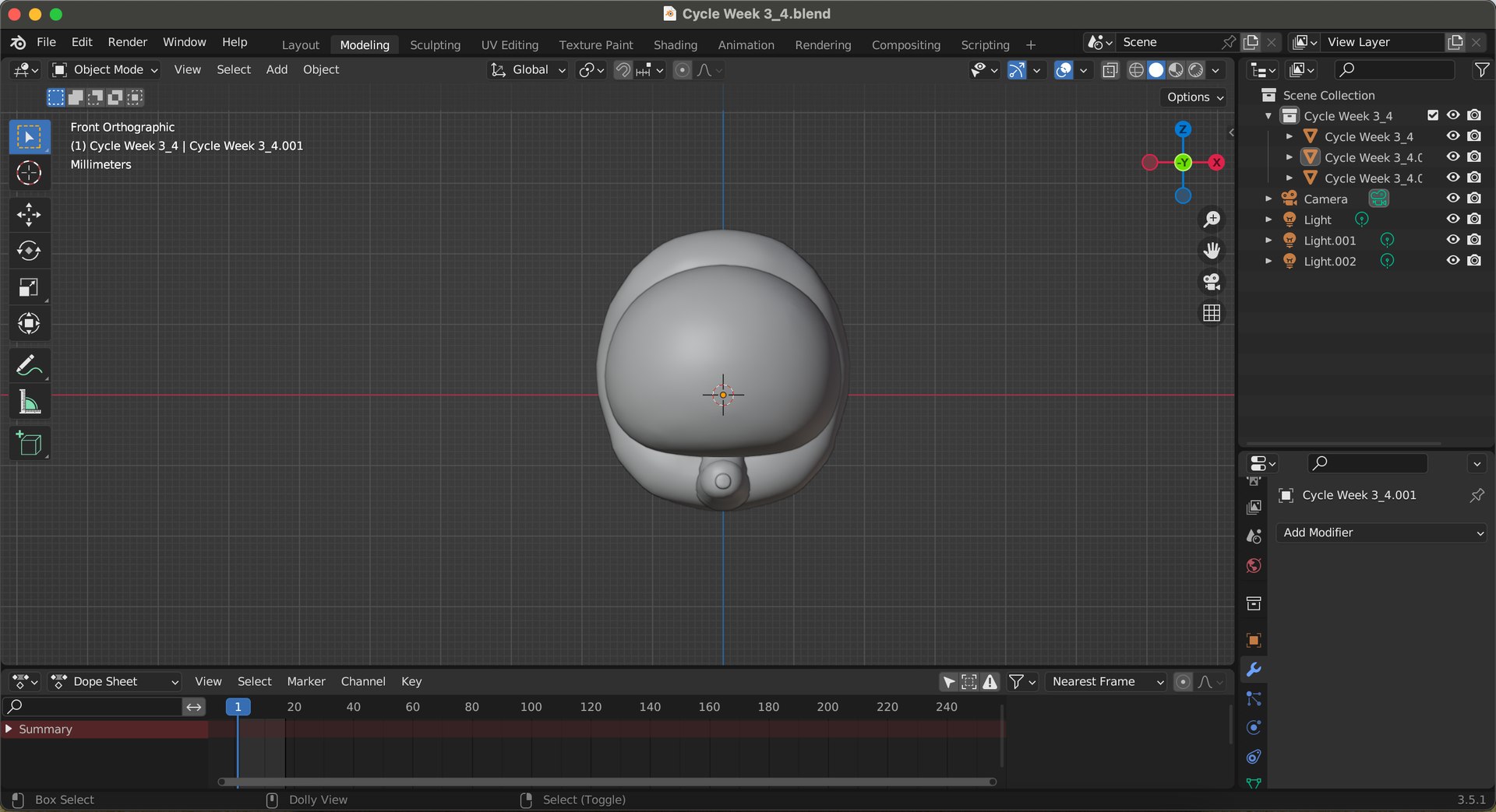 Cycle week 3-4 3D model - TurboSquid 2117631