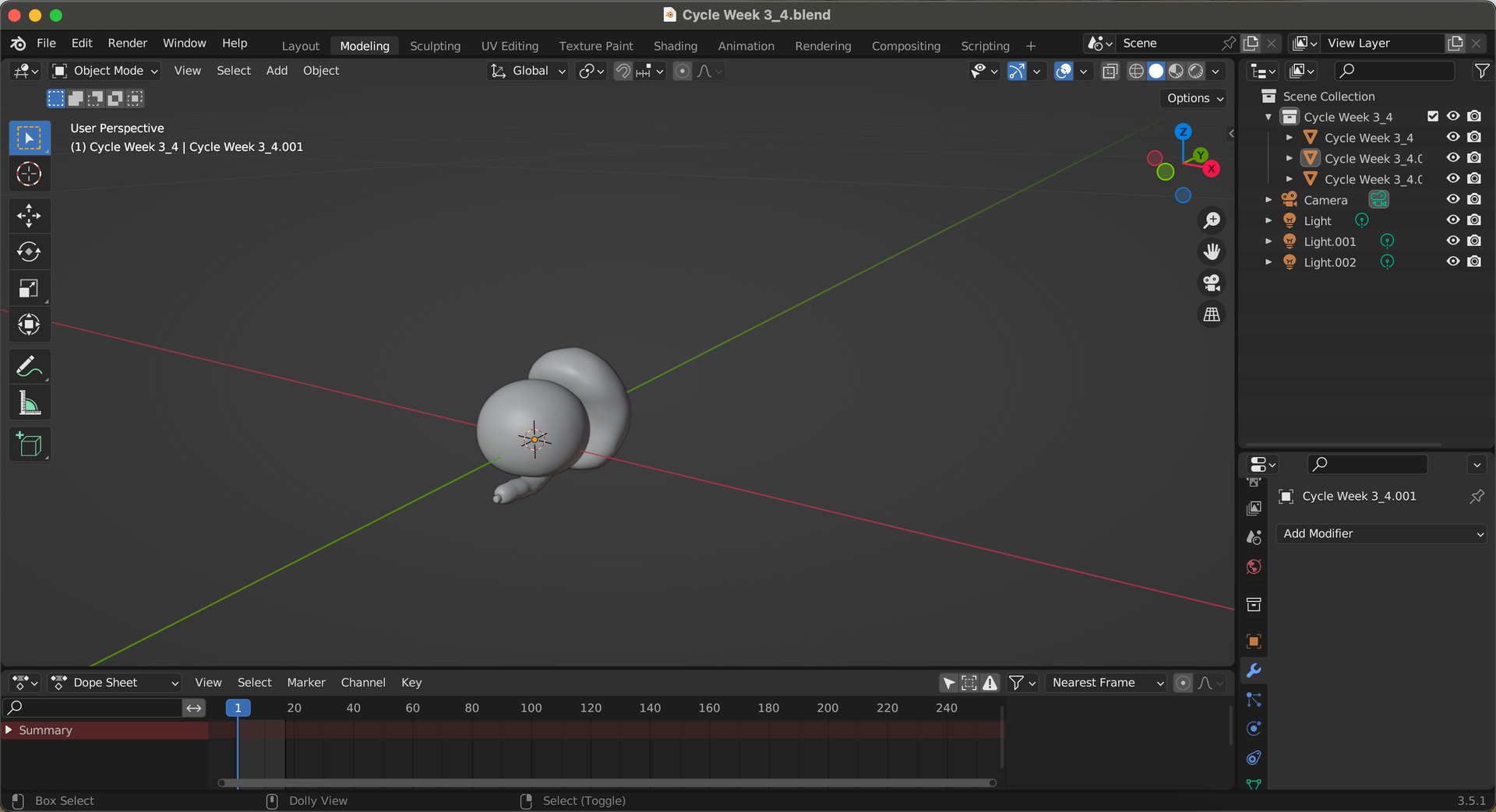 Cycle week 3-4 3D model - TurboSquid 2117631