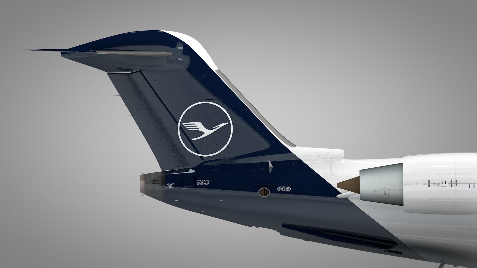 Lufthansa BOMBARDIER CRJ 900 L2114 3D - TurboSquid 2202406