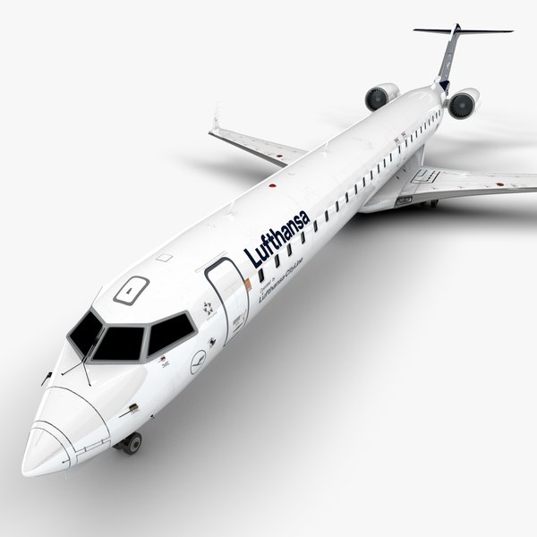 modelo 3d Lufthansa BOMBARDIER CRJ 900 L2114 - TurboSquid 2202406