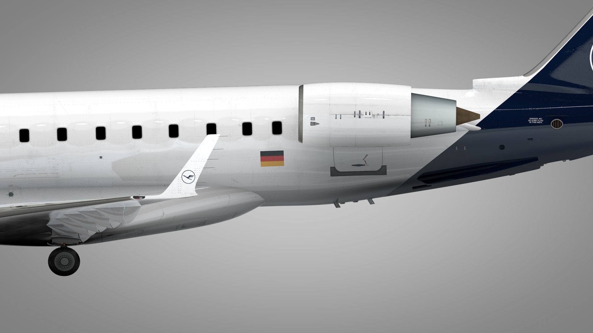 Lufthansa BOMBARDIER CRJ 900 L2114 3D - TurboSquid 2202406