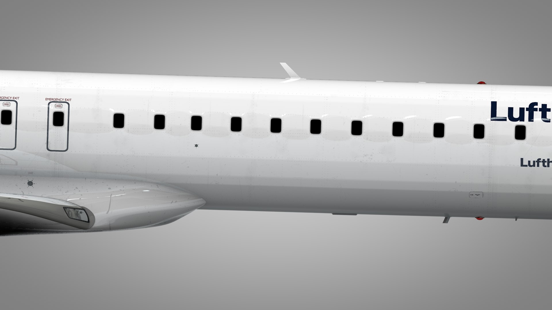 Lufthansa BOMBARDIER CRJ 900 L2114 3D - TurboSquid 2202406