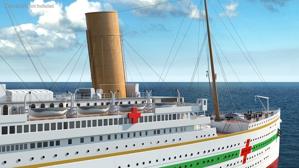 3D model HMHS Britannic - TurboSquid 1881148