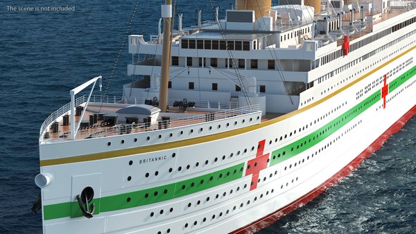 3D model HMHS Britannic - TurboSquid 1881148