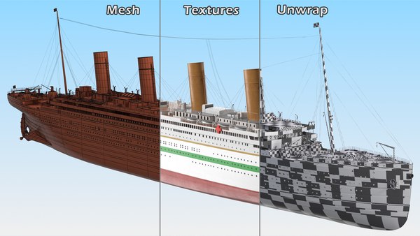 3D model HMHS Britannic - TurboSquid 1881148