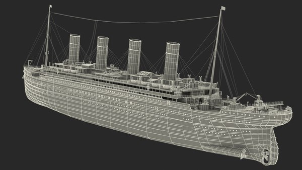 3D model HMHS Britannic - TurboSquid 1881148