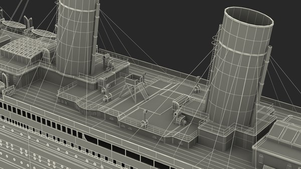 3D model HMHS Britannic - TurboSquid 1881148