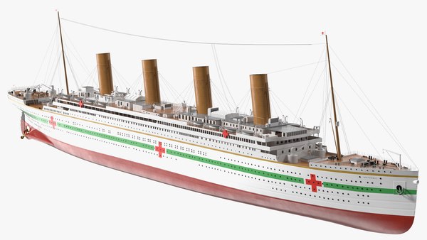 3D model HMHS Britannic - TurboSquid 1881148
