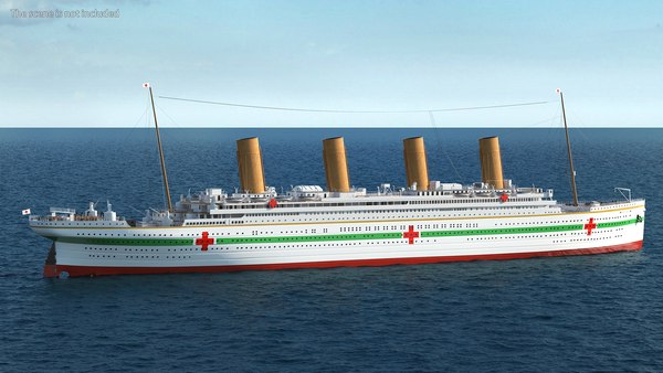 3D model HMHS Britannic - TurboSquid 1881148