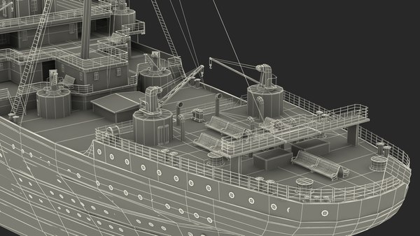 3D model HMHS Britannic - TurboSquid 1881148