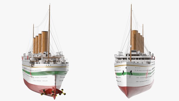 3D model HMHS Britannic - TurboSquid 1881148