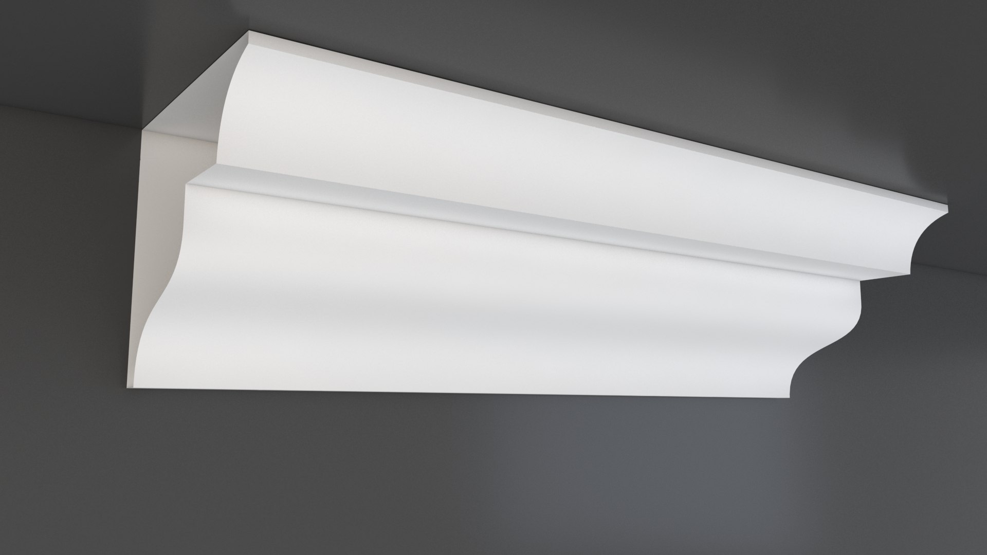 Cornice 117 Straight 3D - TurboSquid 2027213