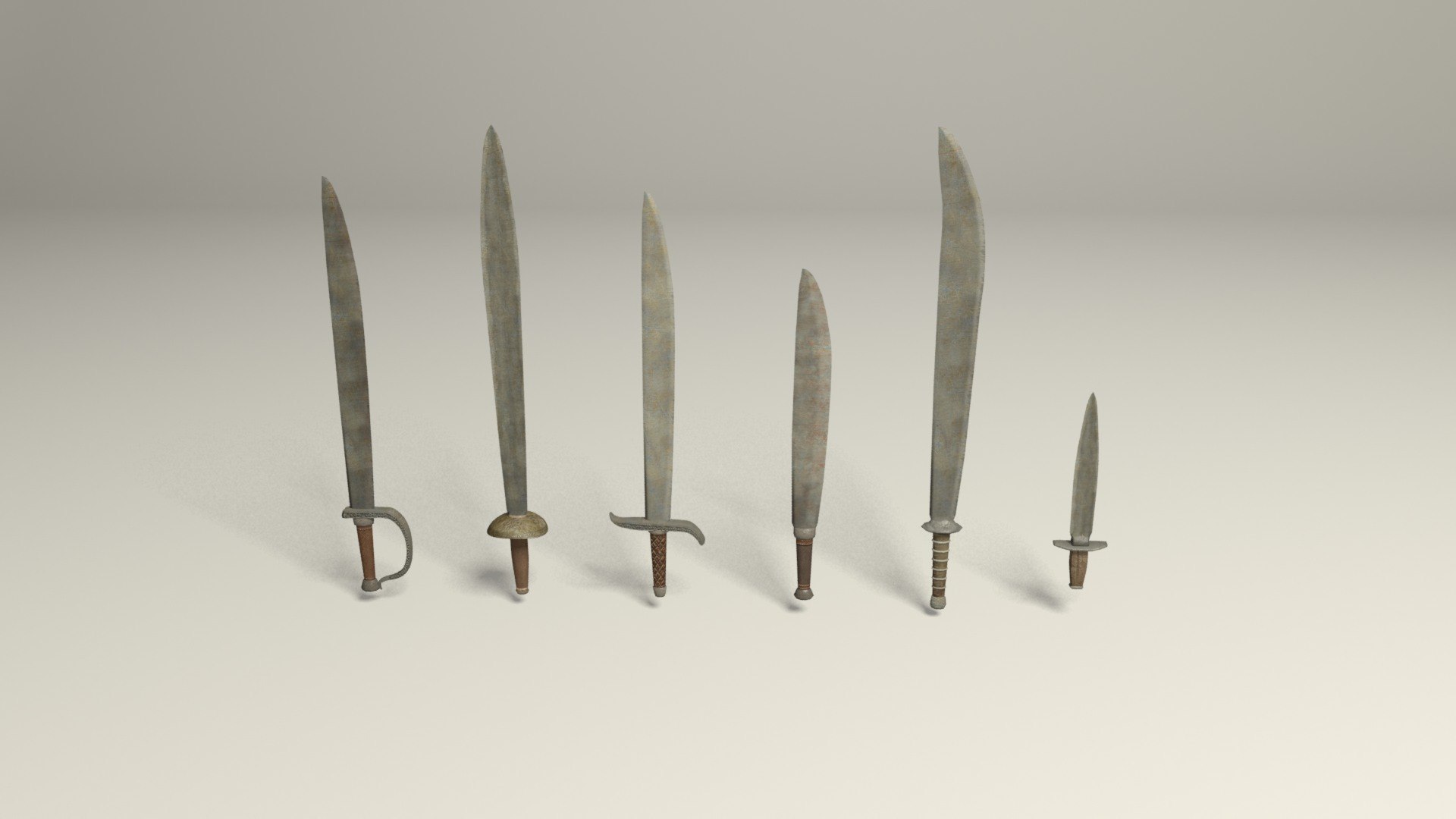 3D Model Swords - TurboSquid 1975344