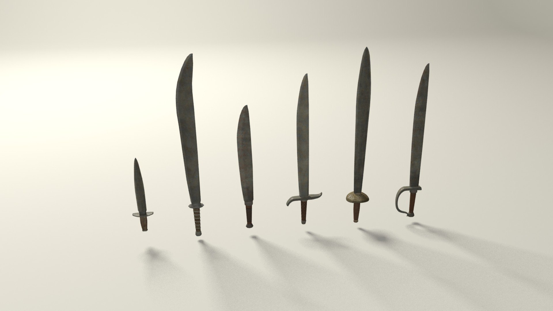3D Model Swords - TurboSquid 1975344