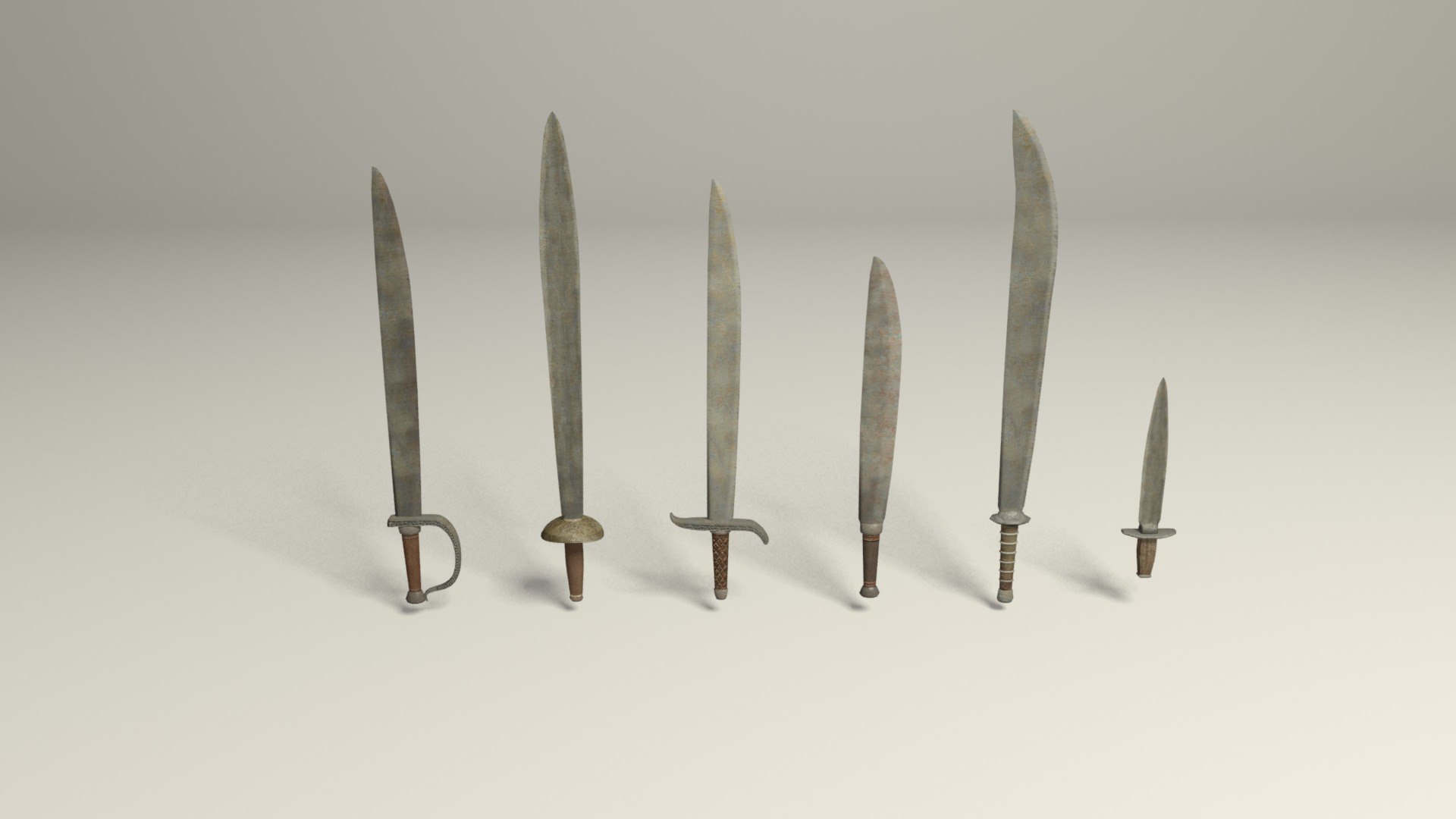 3D Model Swords - TurboSquid 1975344