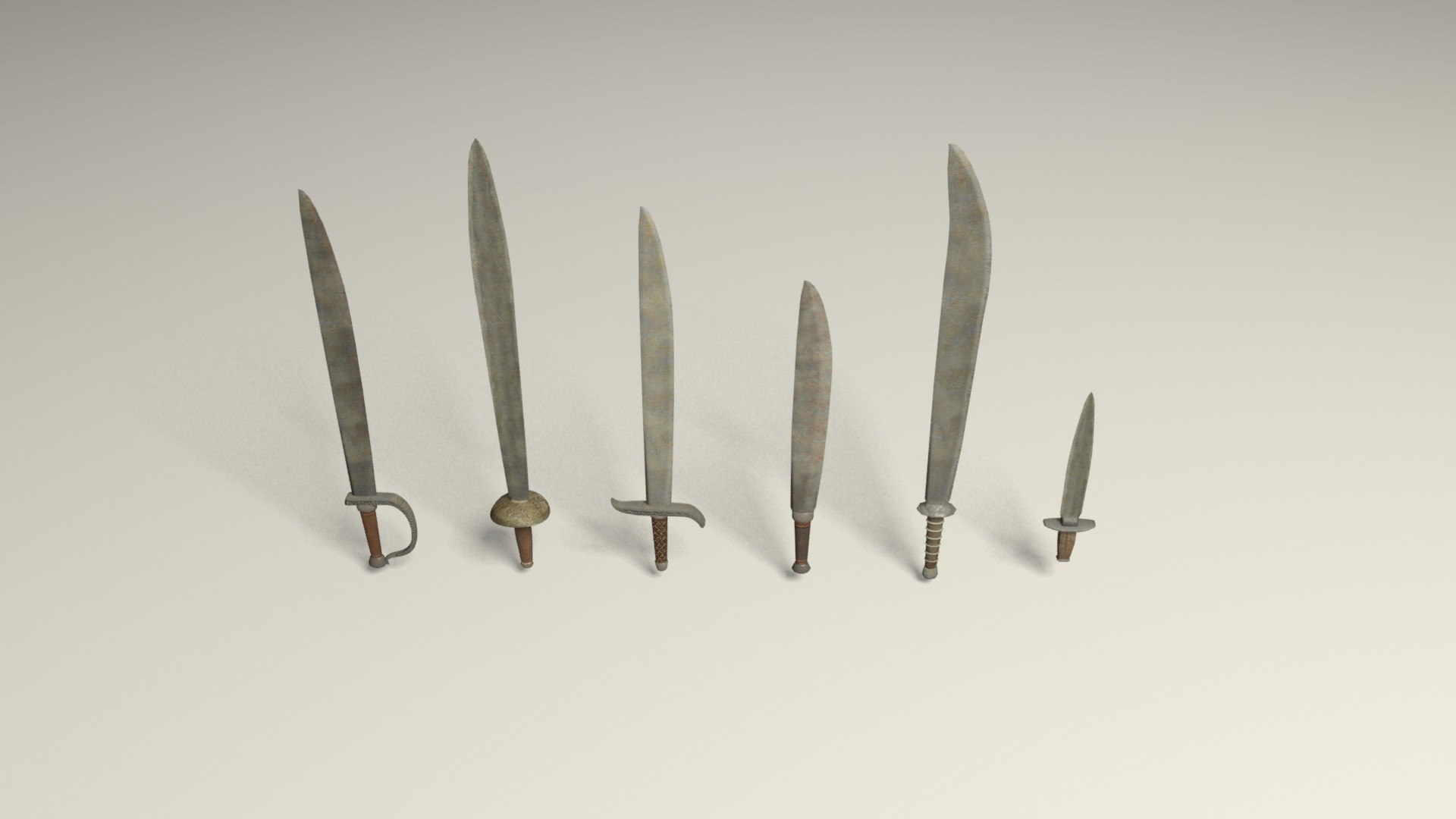 3D Model Swords - TurboSquid 1975344