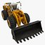 3ds Max Mining Wheel Loader Letourneau