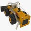 3ds Max Mining Wheel Loader Letourneau