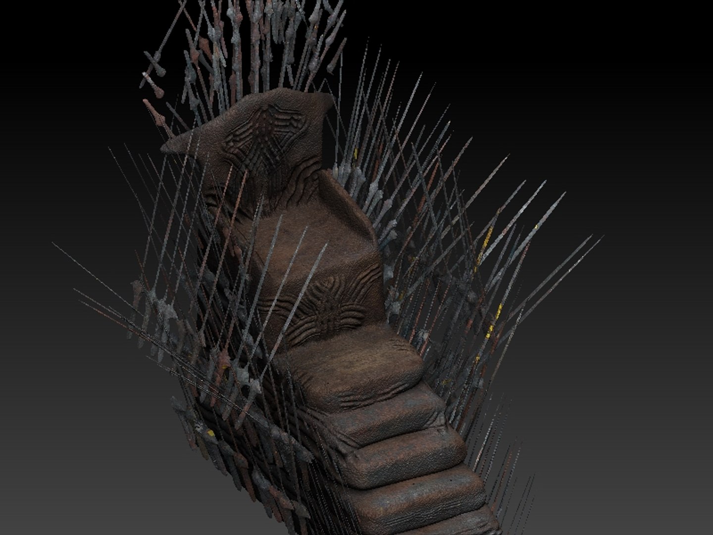 3d Max Throne Blade