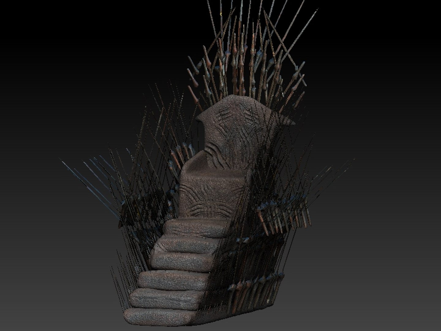3d Max Throne Blade