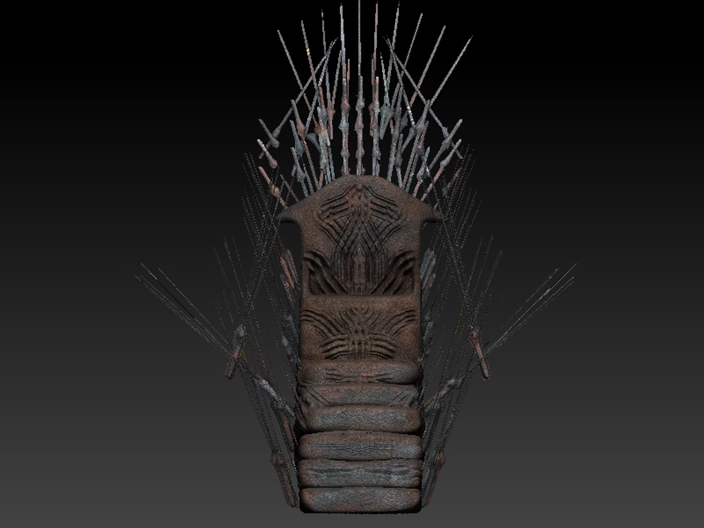3d Max Throne Blade