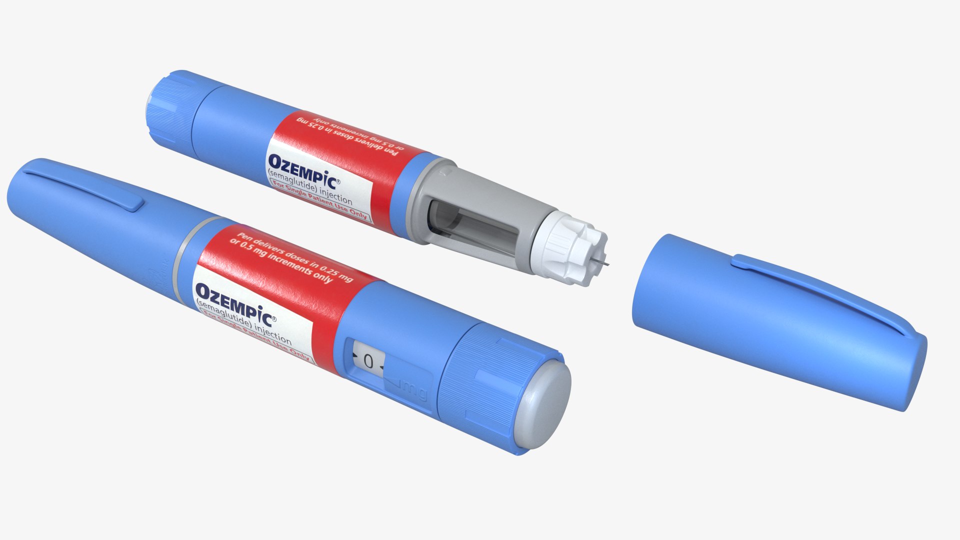 3D Ozempic Pen - TurboSquid 2317996