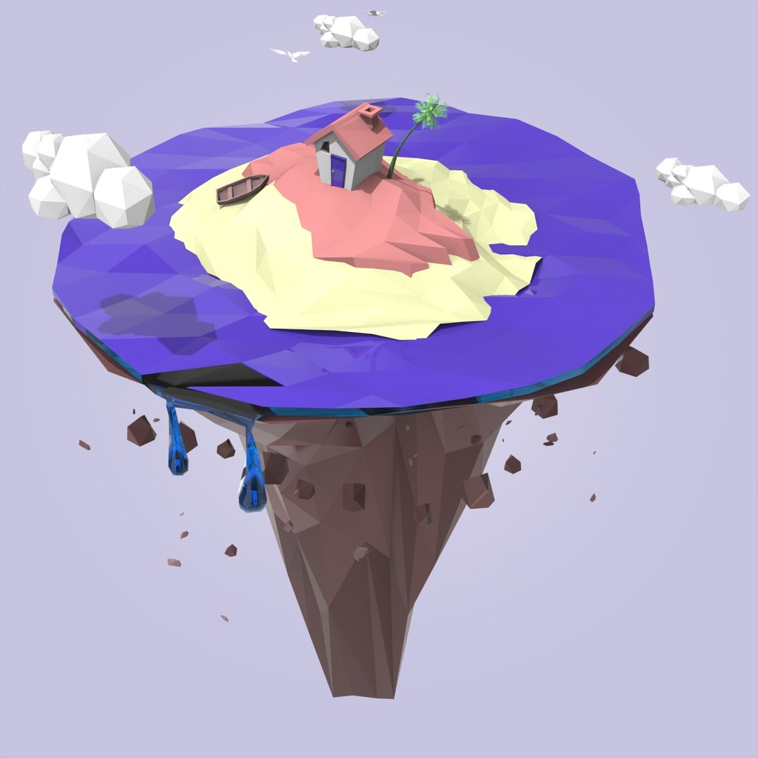 3d levitation landscape