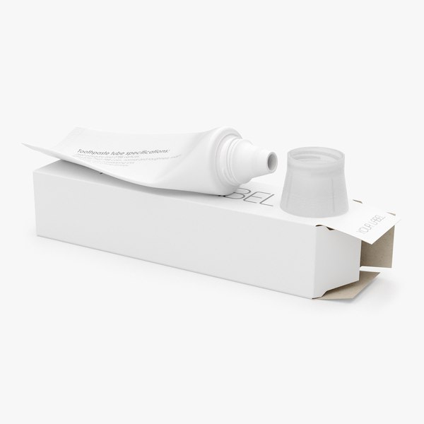 3D Toothpaste Models | TurboSquid