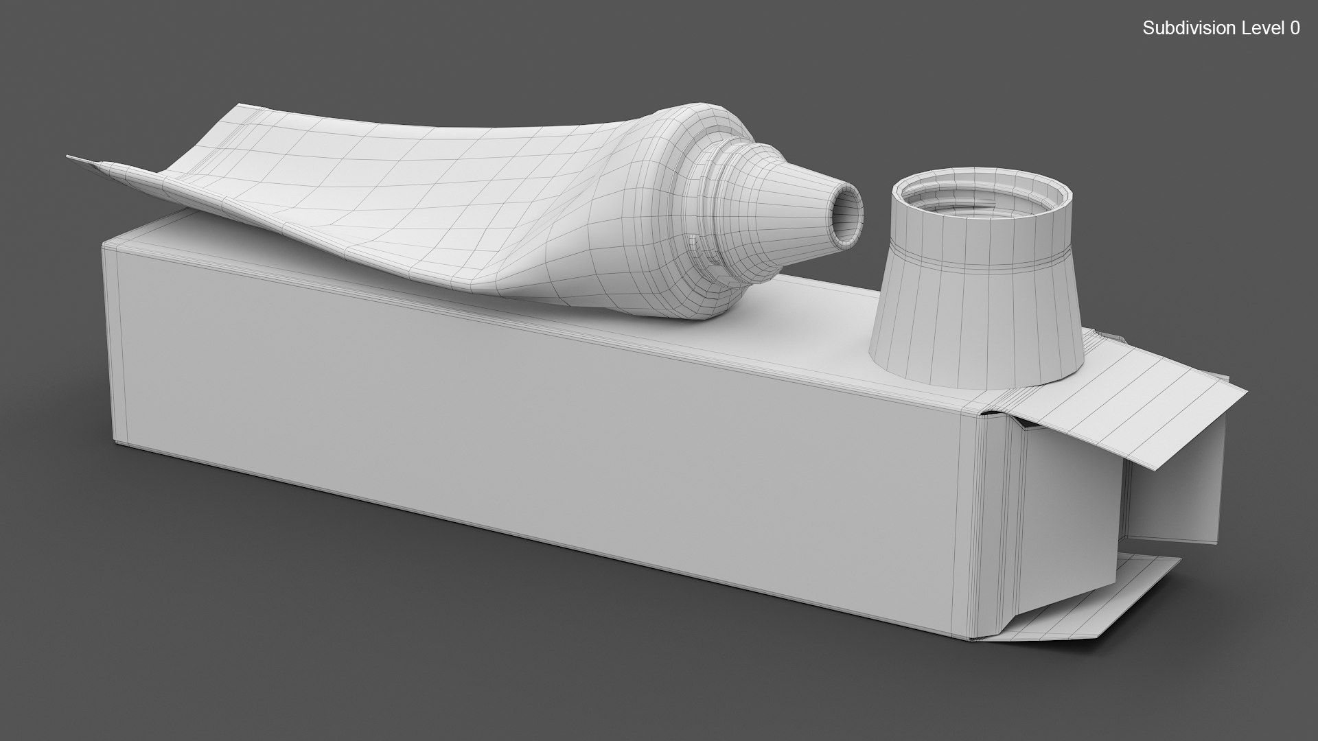 Toothpaste 01 Used 3D Model - TurboSquid 1833005