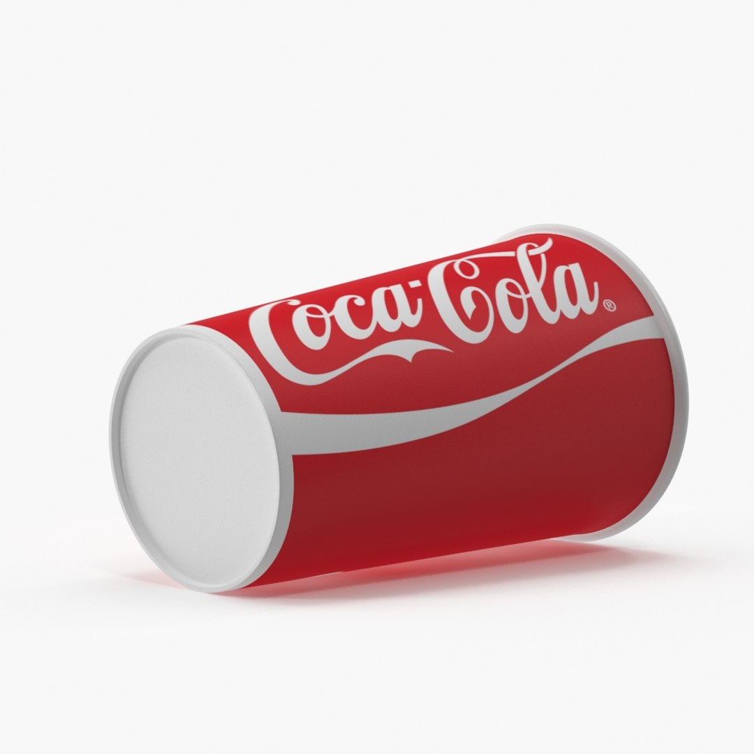 Coca Cola Paper Soda 3D Model - TurboSquid 1422039