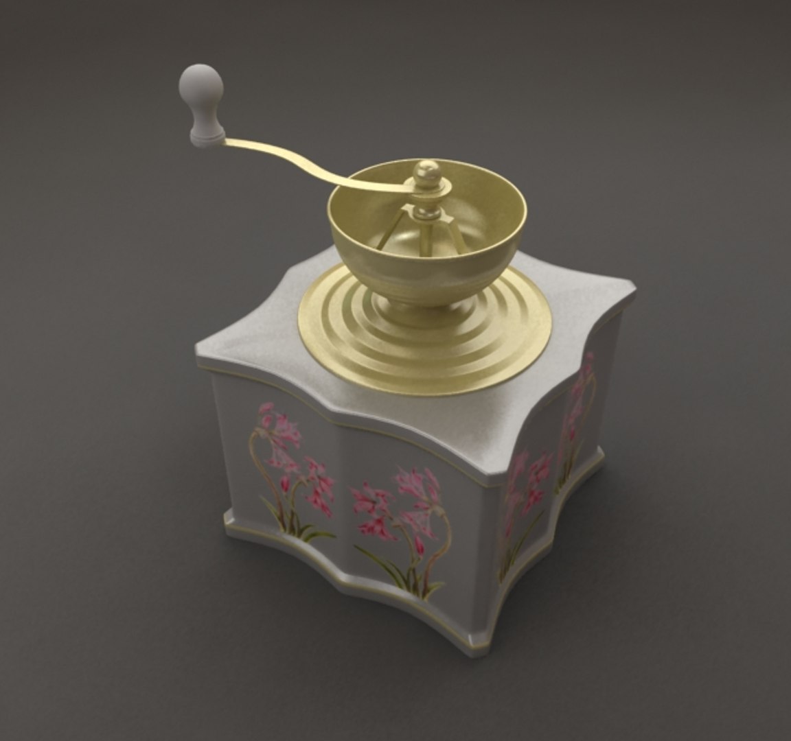 Free Grinder 3d Model