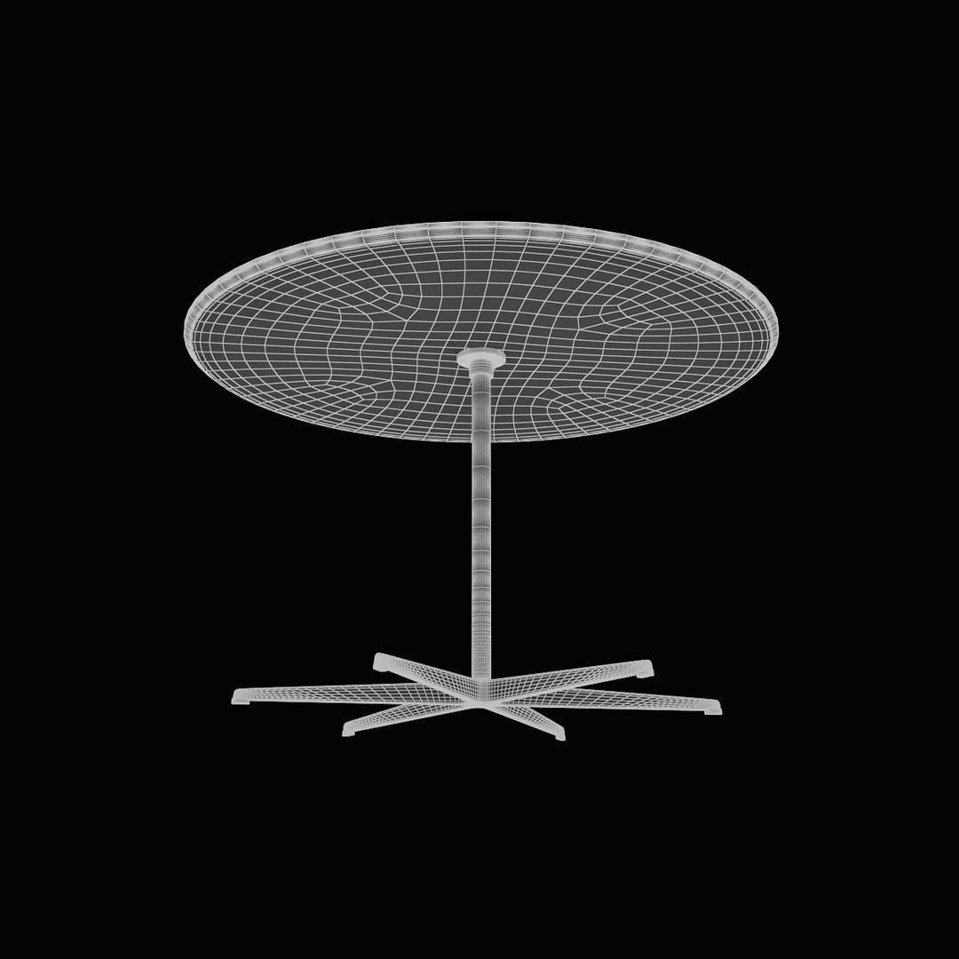 3d model tables designed arne