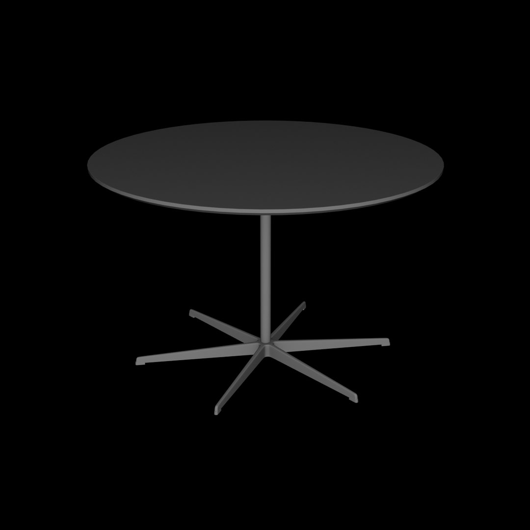 3d model tables designed arne