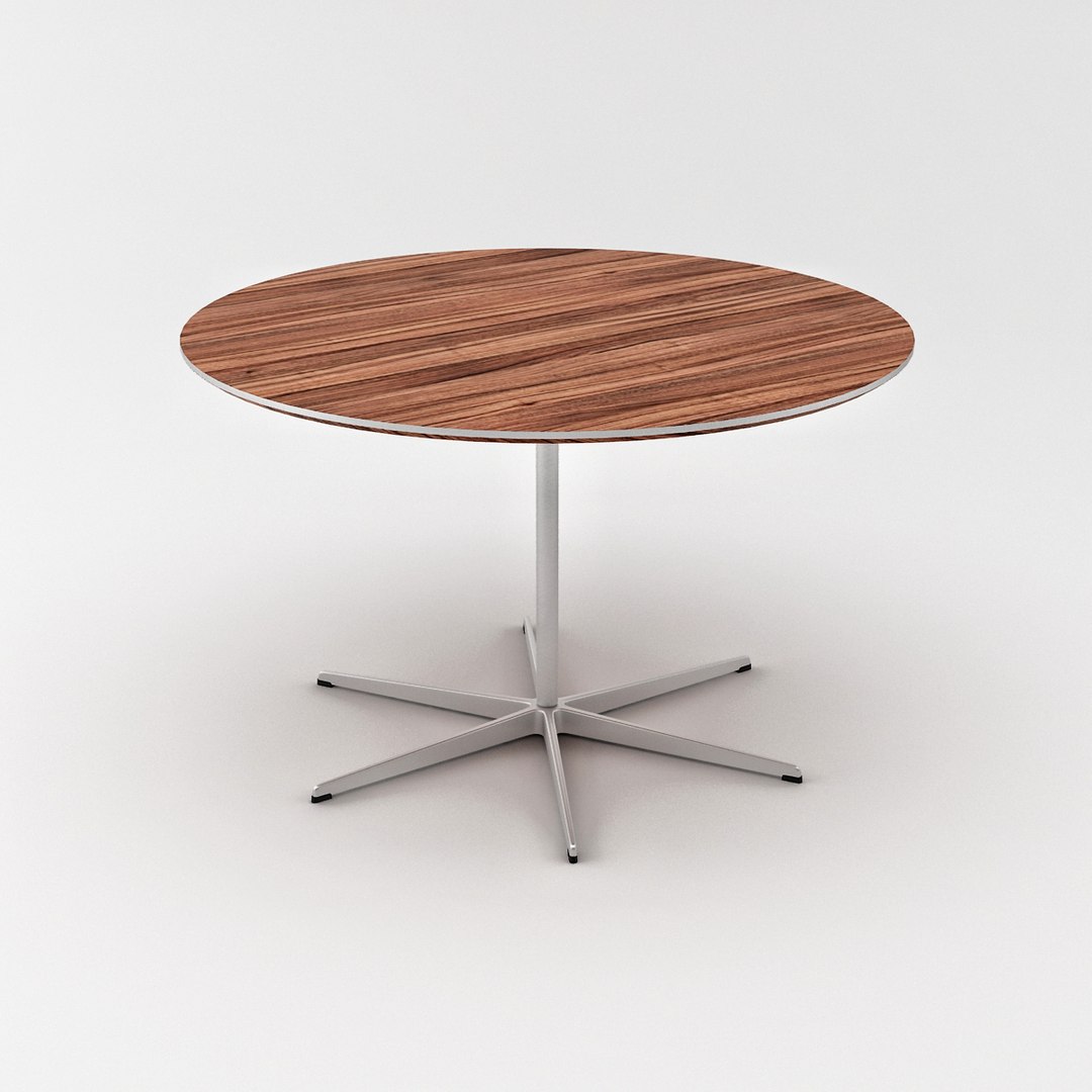 3d model tables designed arne