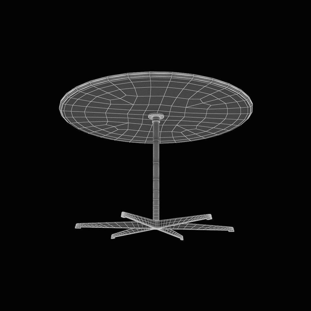 3d model tables designed arne