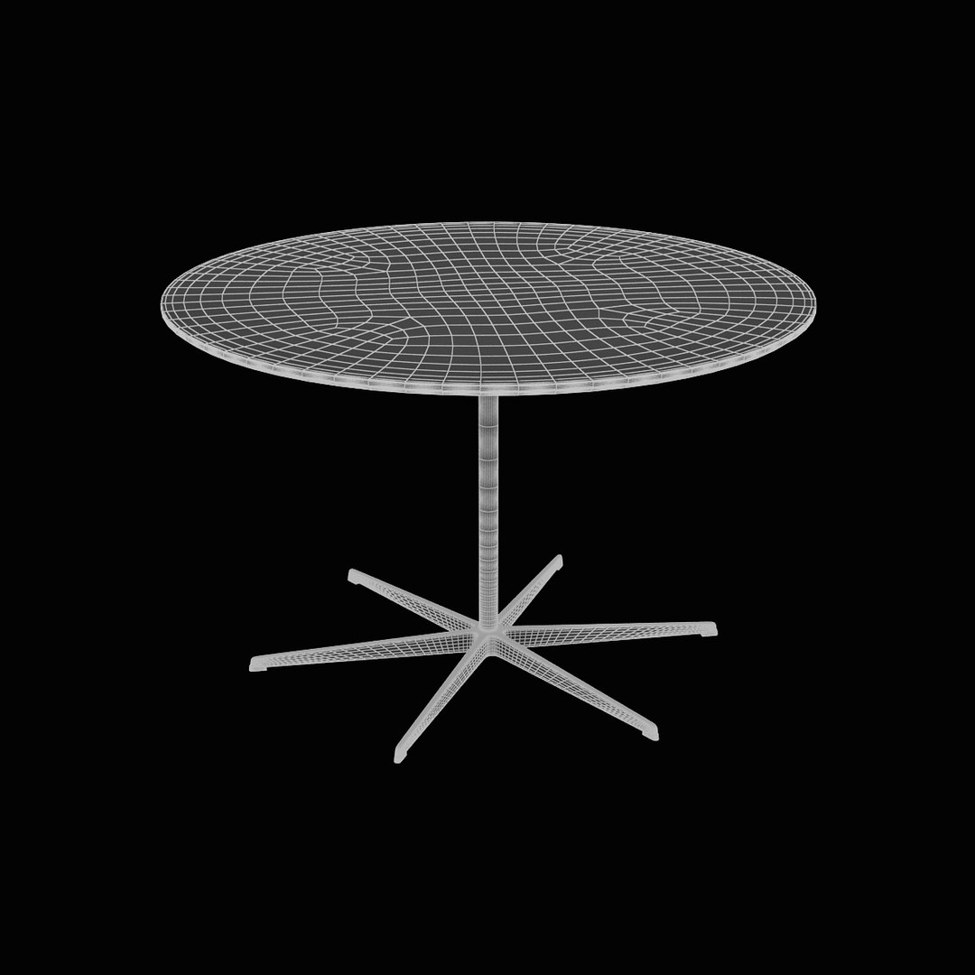 3d model tables designed arne