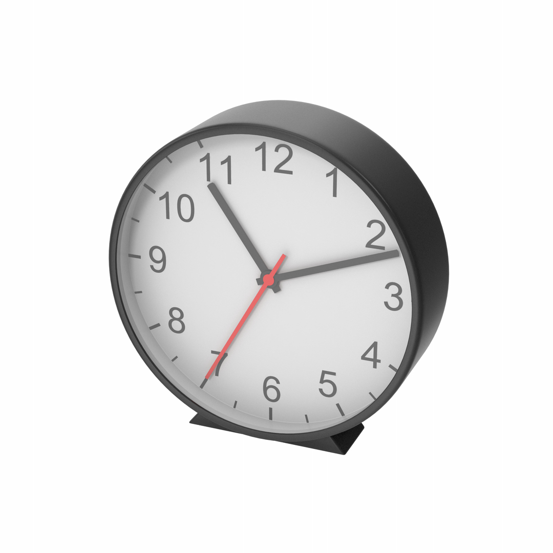 Table Clock Model - TurboSquid 1852591