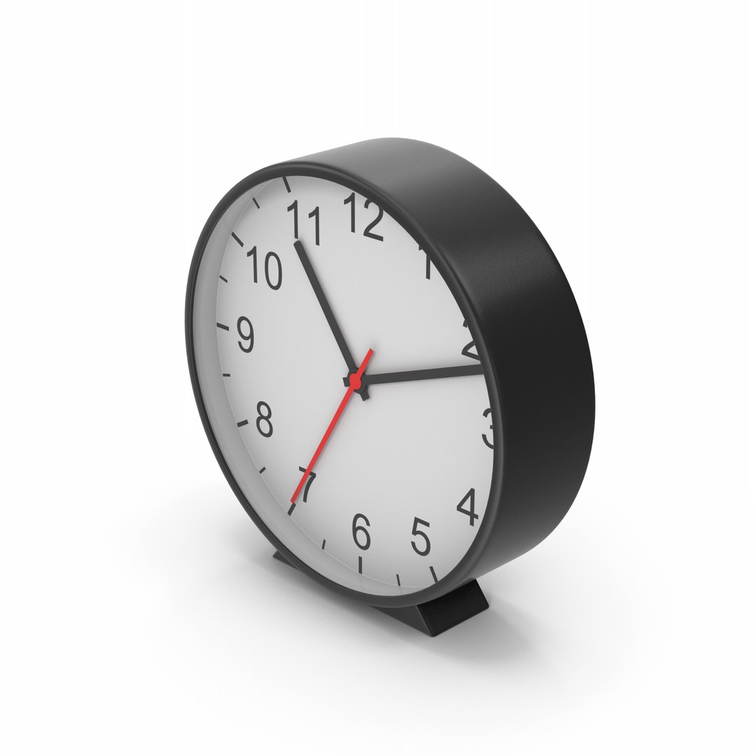 Table Clock Model - TurboSquid 1852591