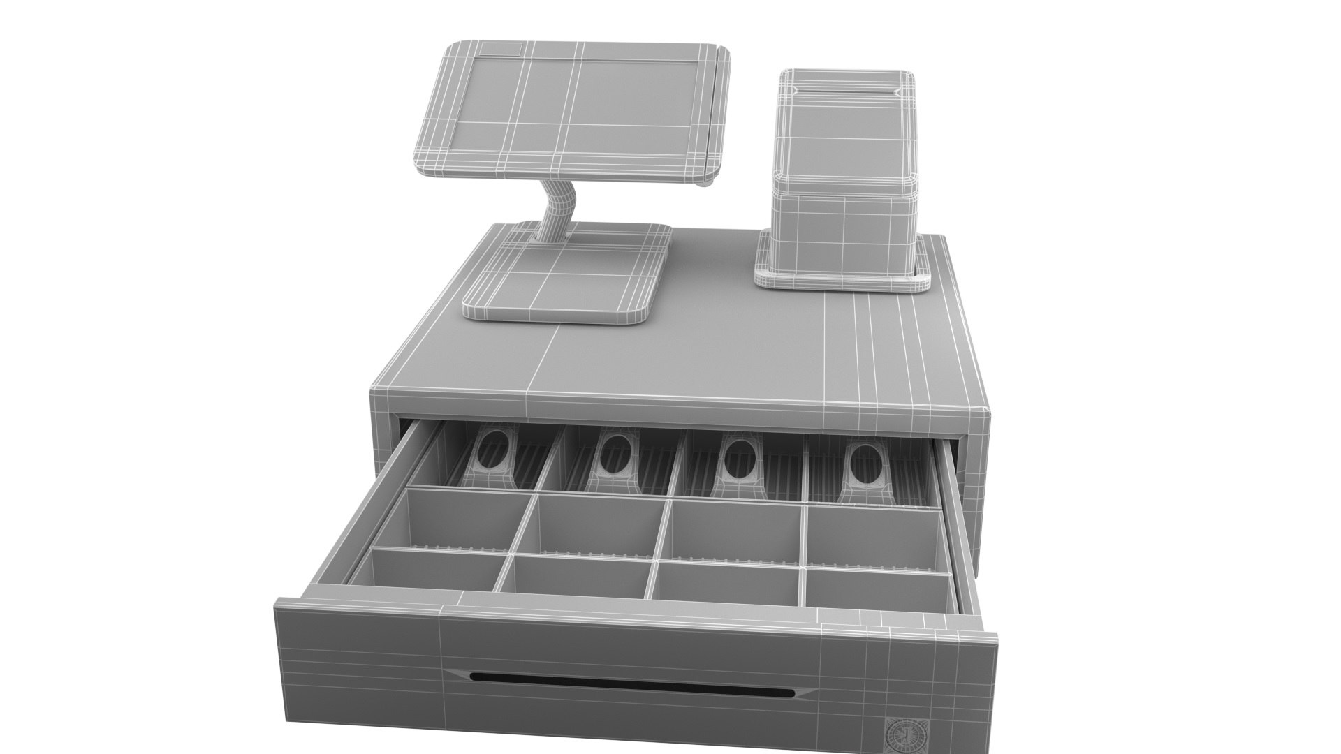 3D model cash register - TurboSquid 1569948