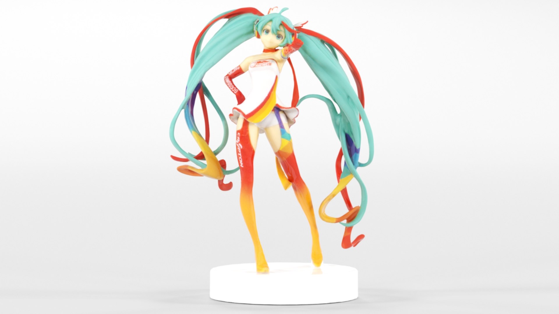 3D BanpreBanpresto Hatsune Miku Racing Ver Racing Miku 2016 ...