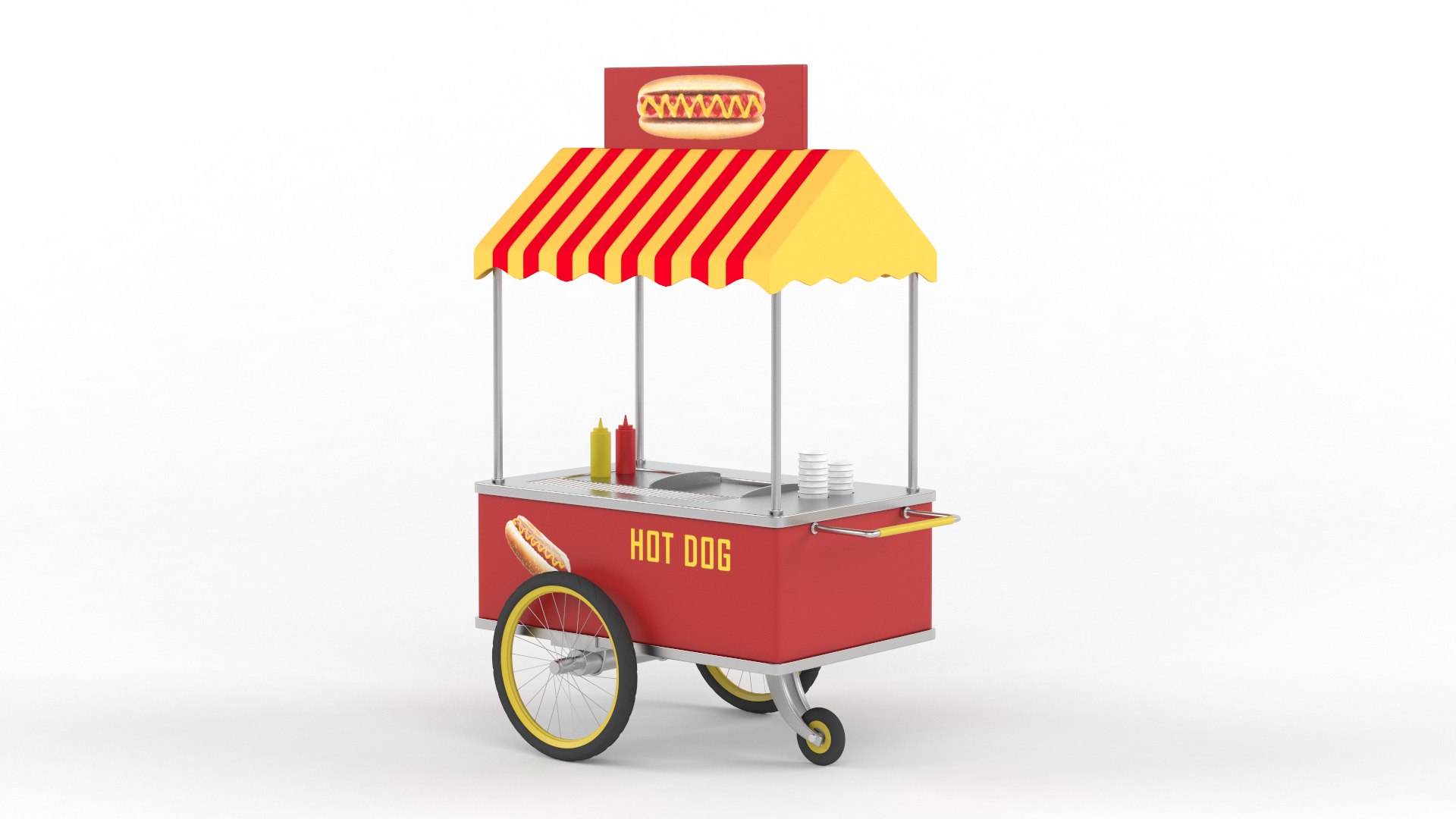 3D Food Carts Collection - TurboSquid 1758577