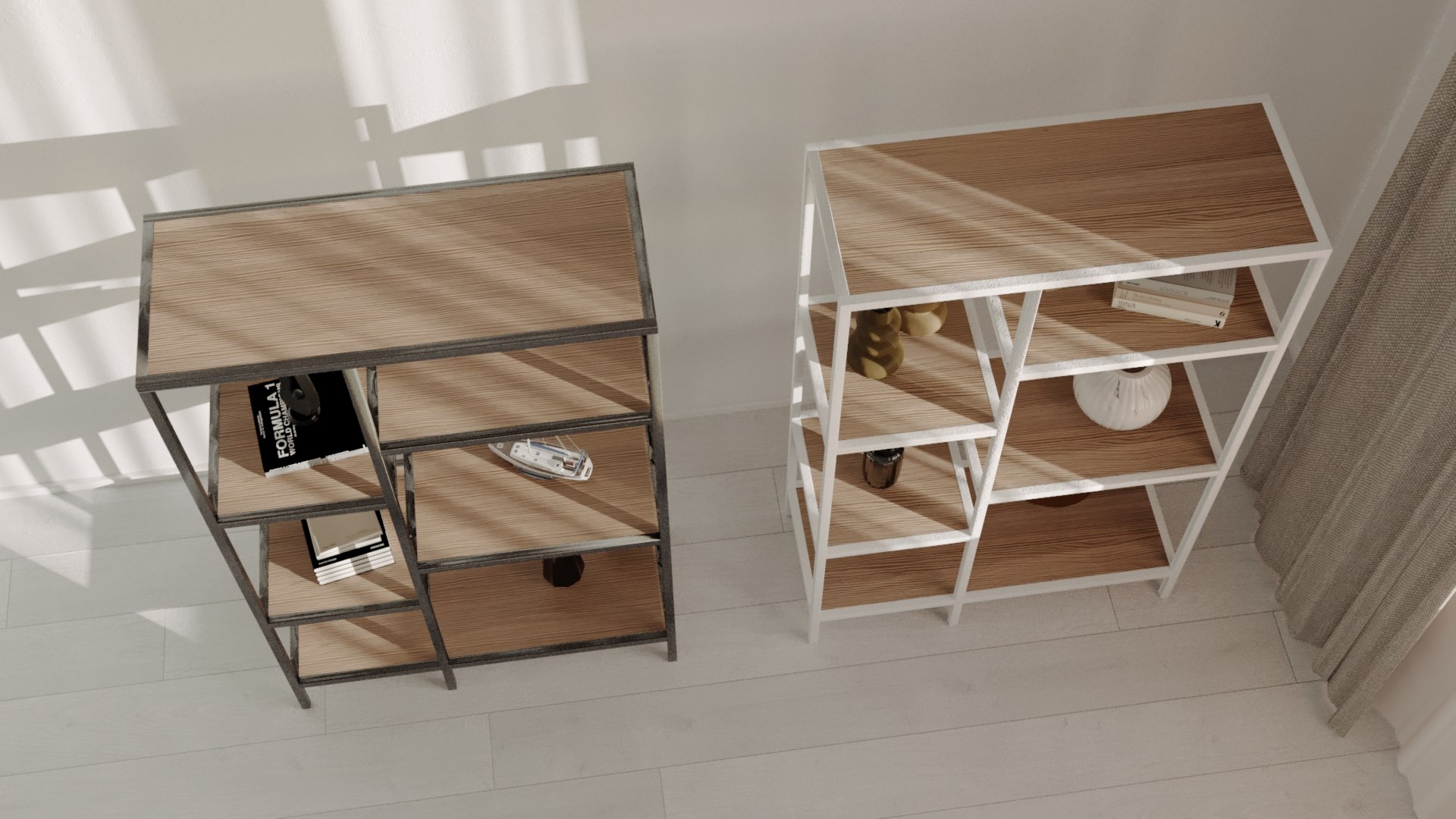 3D Shelving TRAPPEDAL 5 Jysk model - TurboSquid 2050517