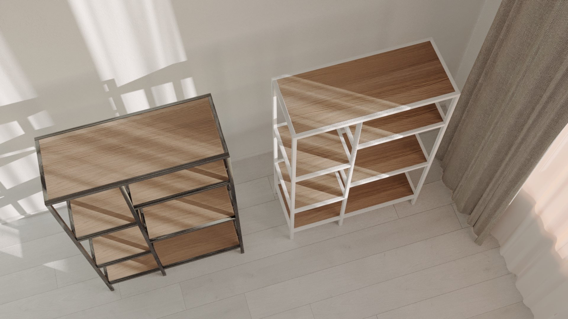 3D Shelving TRAPPEDAL 5 Jysk model - TurboSquid 2050517