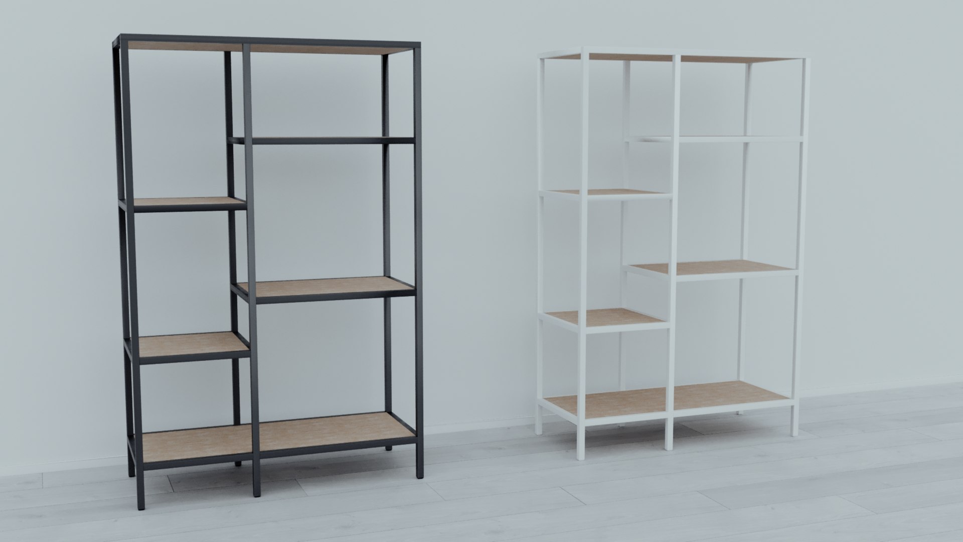 3D Shelving TRAPPEDAL 5 Jysk model - TurboSquid 2050517