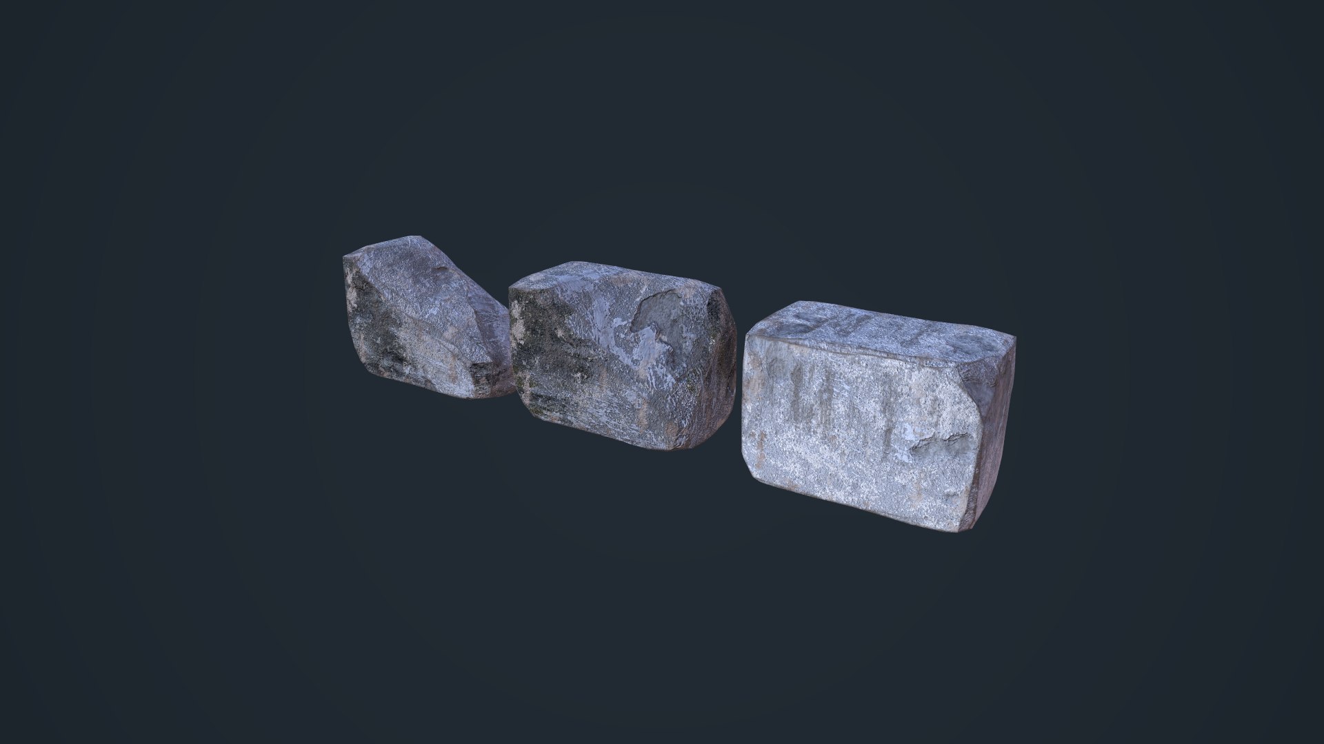 3D Cement Blocks Model - TurboSquid 1428278