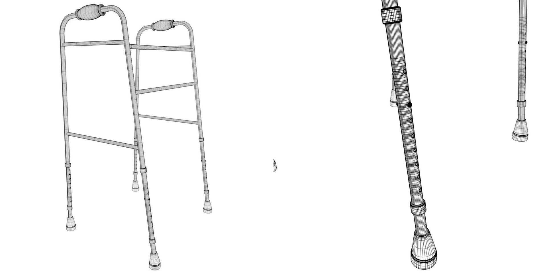 3D Model Walking Frame - TurboSquid 1396201