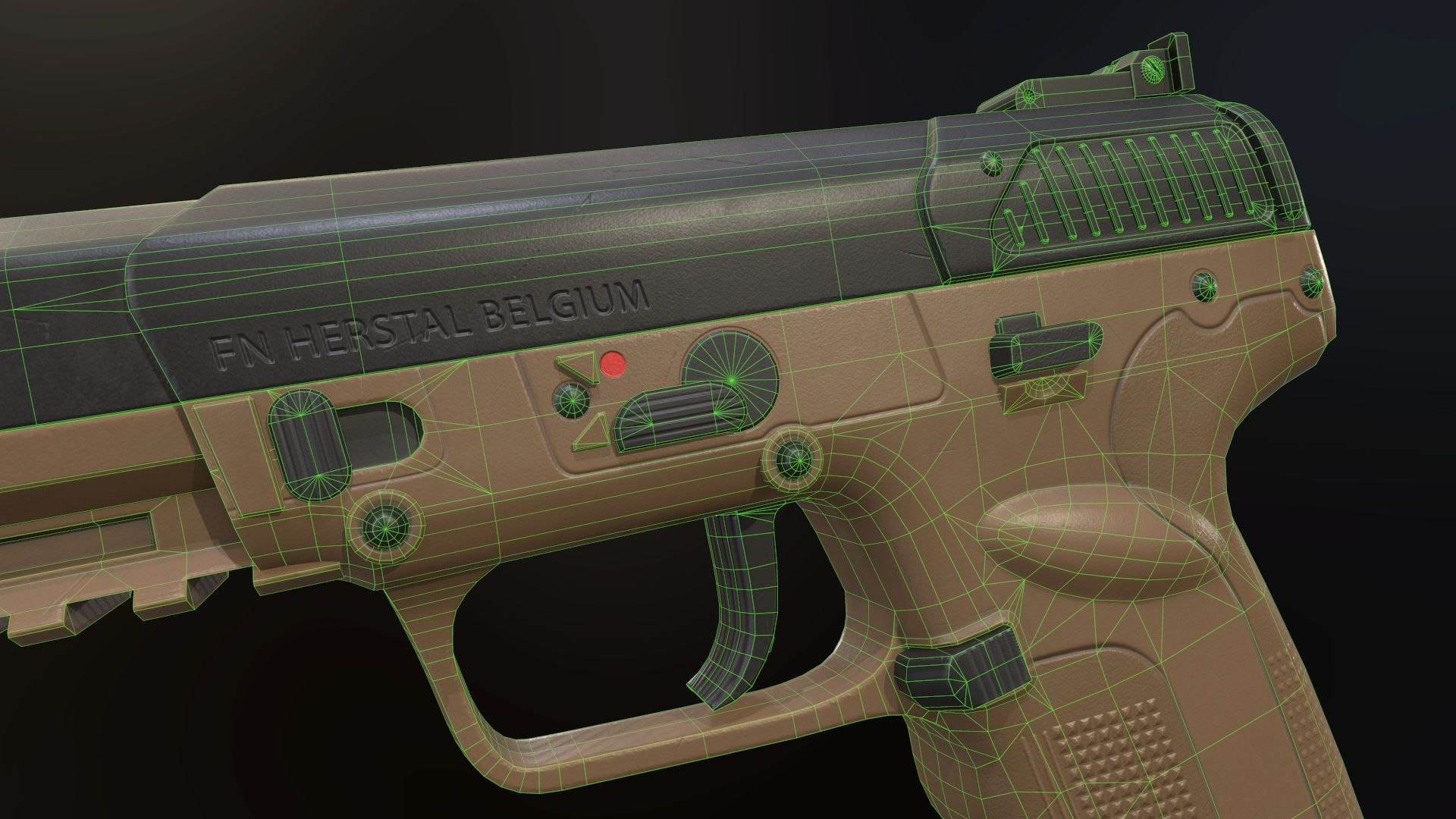 FN Five-seven 3D Model - TurboSquid 1818117
